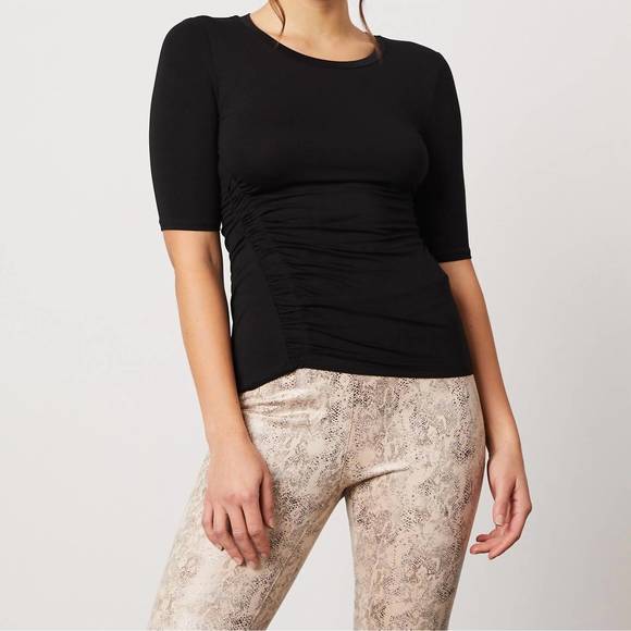 Bailey 44 | Tops | New Bailey 44 Francis Jersey Top In Black | Poshmark